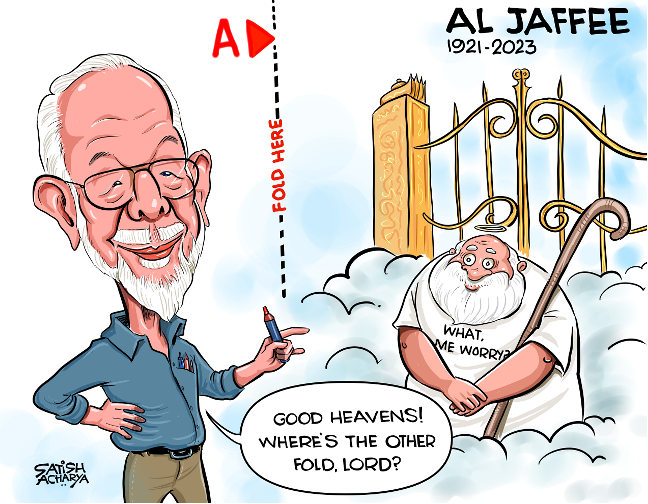 Legendary Mad Cartoonist Al Jaffee dies at 102 | CartoonistSatish.Com